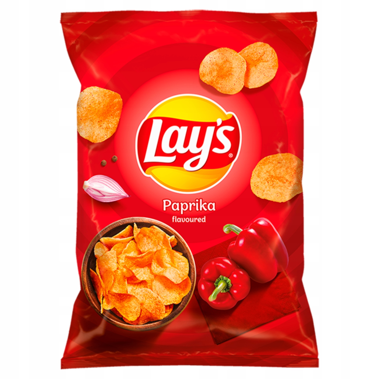 Chipsy Lay's paprykowe 140 g 13604823511 - Allegro.pl