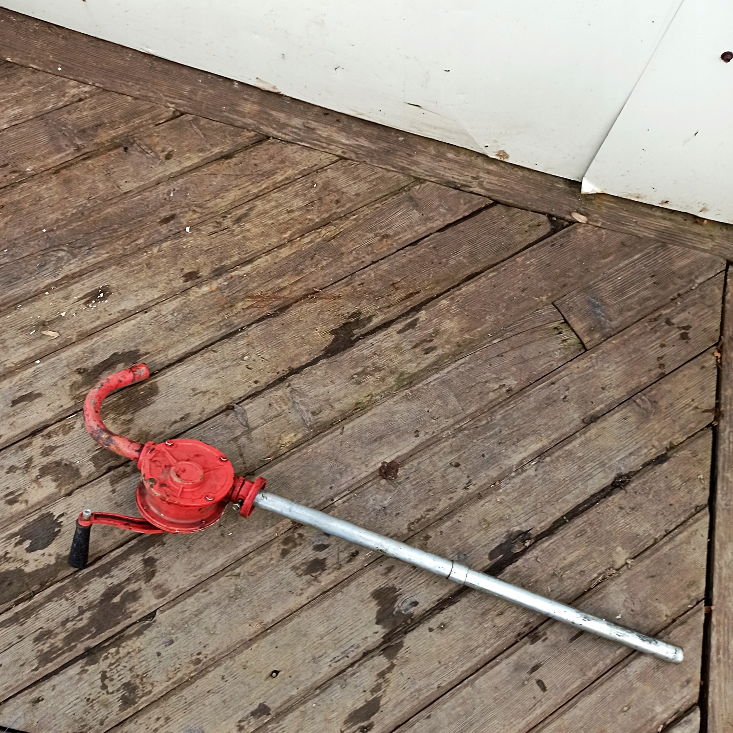 Stara Ręczna Pompa do Wody - Niska cena na Allegro.pl