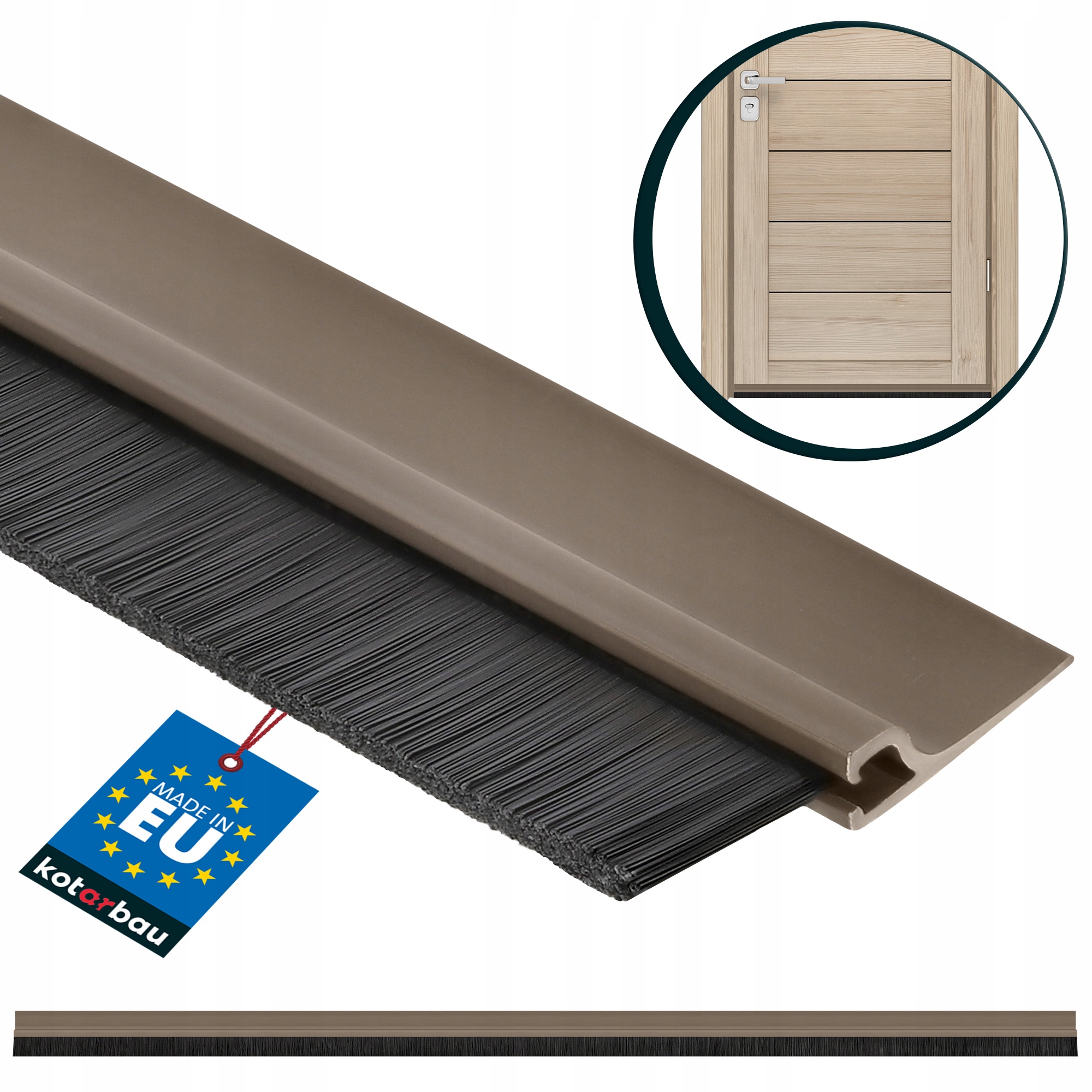 Купить Дверная щетка полоса 1 герметичная коричневая дверь: отзывы ...