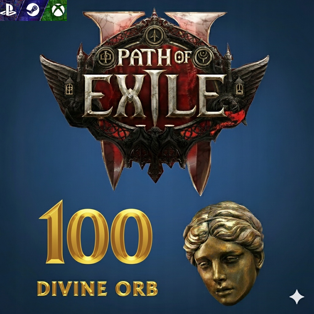 Poe2 100x Divine Orb Path of Exile 2 Third Edict Rise of the Abyssal ...