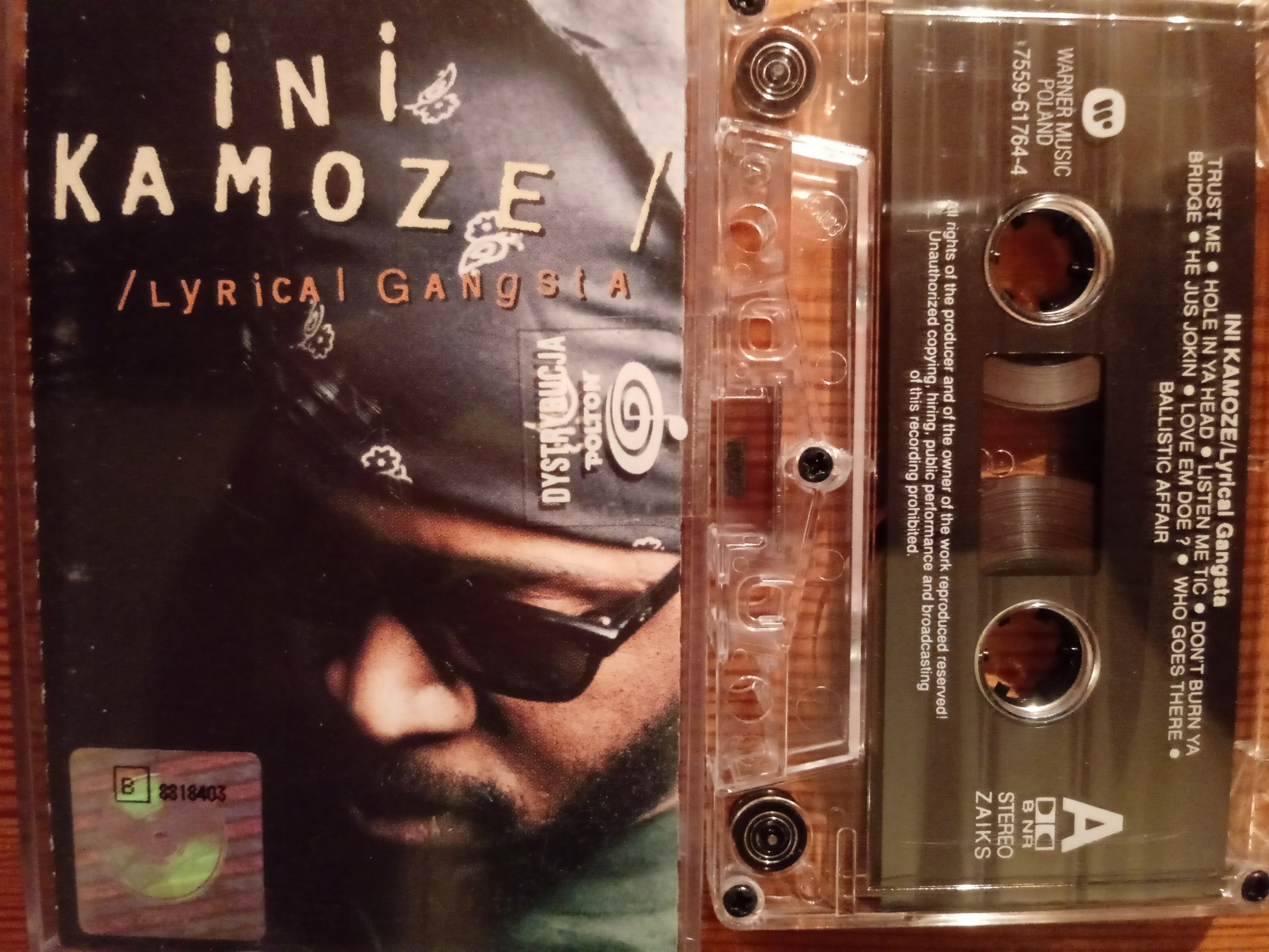 Hip hop Ini Kamoze Kaseta - porównaj ceny - Allegro.pl