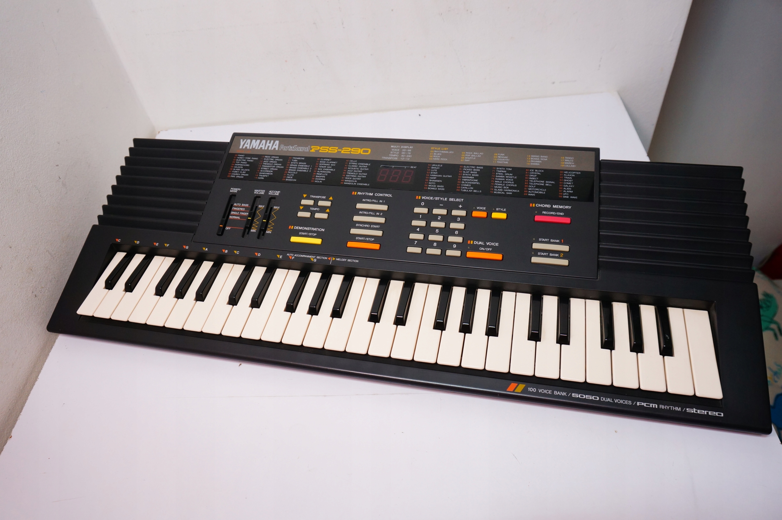 Keyboard Yamaha PortaSound Pss-290 17323207250 - Sklepy, Opinie, Ceny w ...