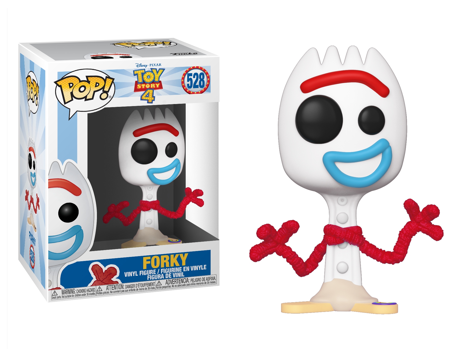 Forky 528 Disney PIXAR Toy Story 4 Funko POP! Vinyl 17595833362 - Sklepy, Opinie, Ceny w Allegro