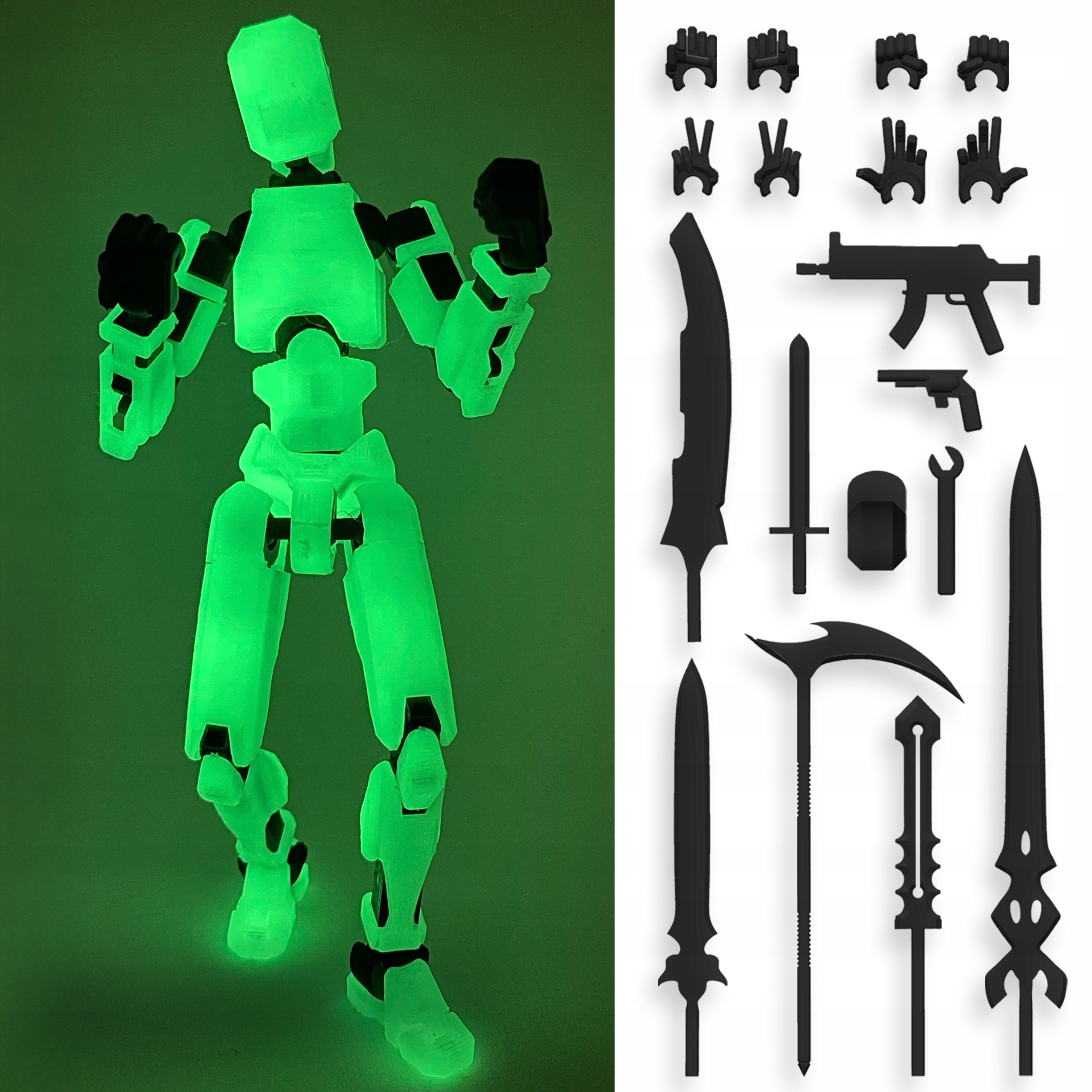 Mini Legendy Świecące w Ciemności - Niska cena na Allegro