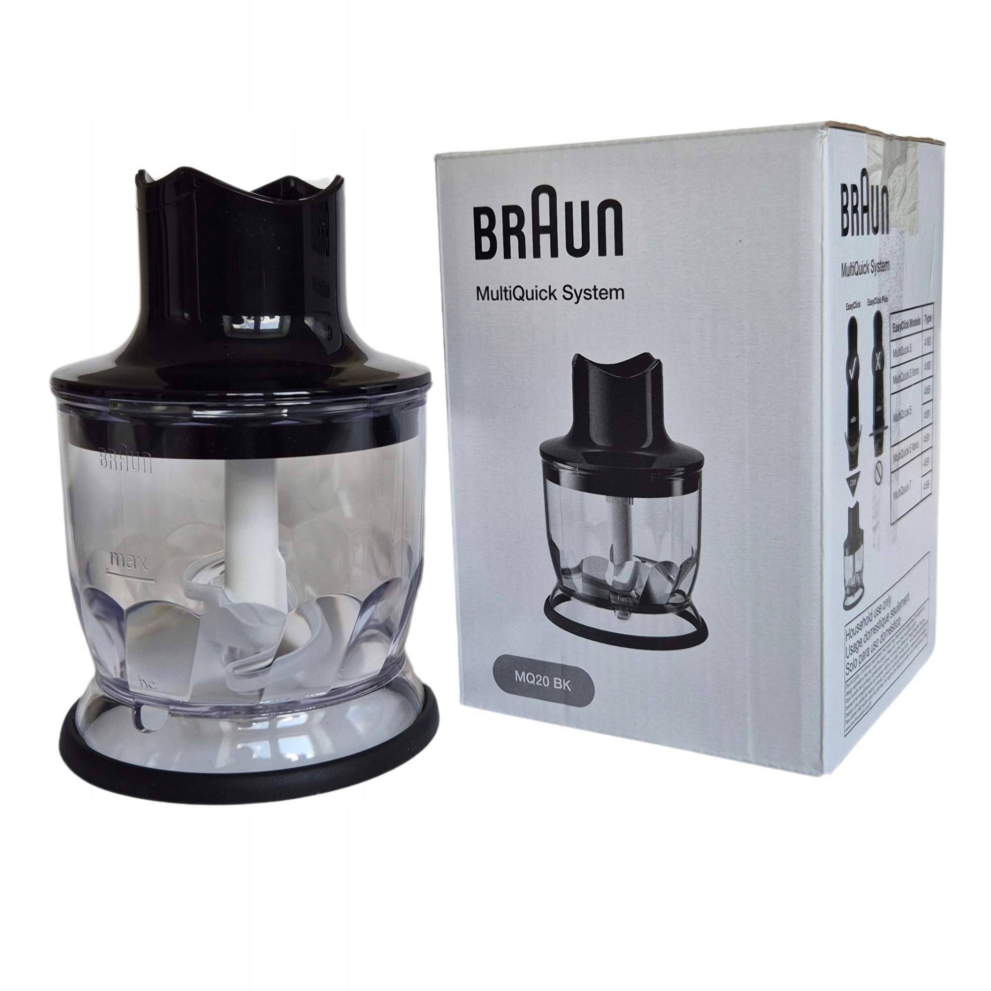 Rozdrabniacz do blendera Braun MQ20BK 350ml MultiQuick • Cena, Opinie - Allegro