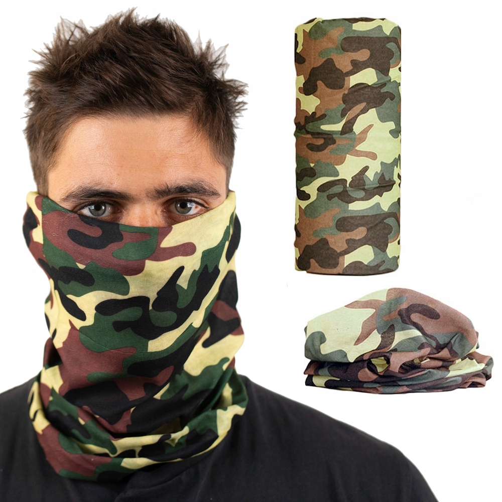 KOMINIARKA KOMIN BANDANA CHUSTA MORO (6096508528508) • Cena, Opinie ...