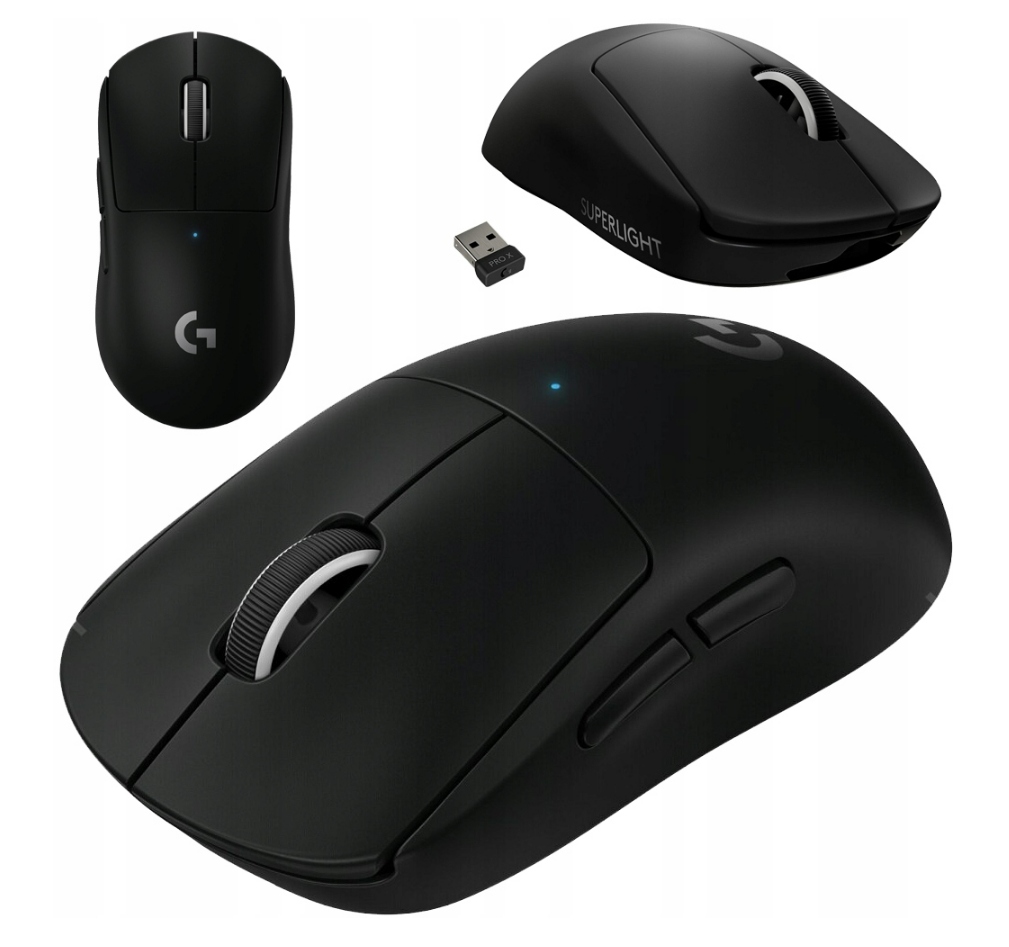 Myszka bezprzewodowa Logitech G Pro X Superlight sensor optyczny ...