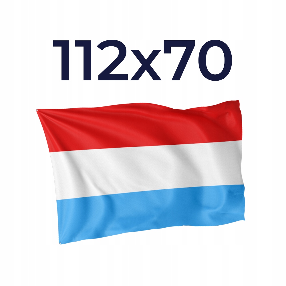 Flaga Luksemburga 112x70cm Luksemburg PREMIUM / SUPER MOCNA - PRODUCENT ...