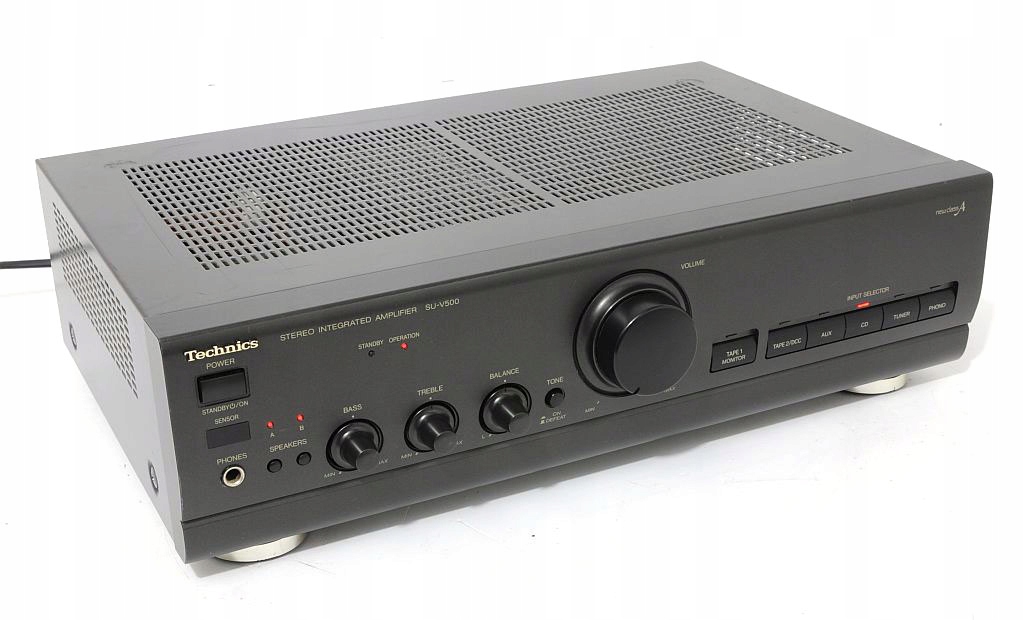 TECHNICS SU-V500 FIRMOWY WZMACNIACZ STEREO ! - Sklep, Opinie, Cena w Allegro