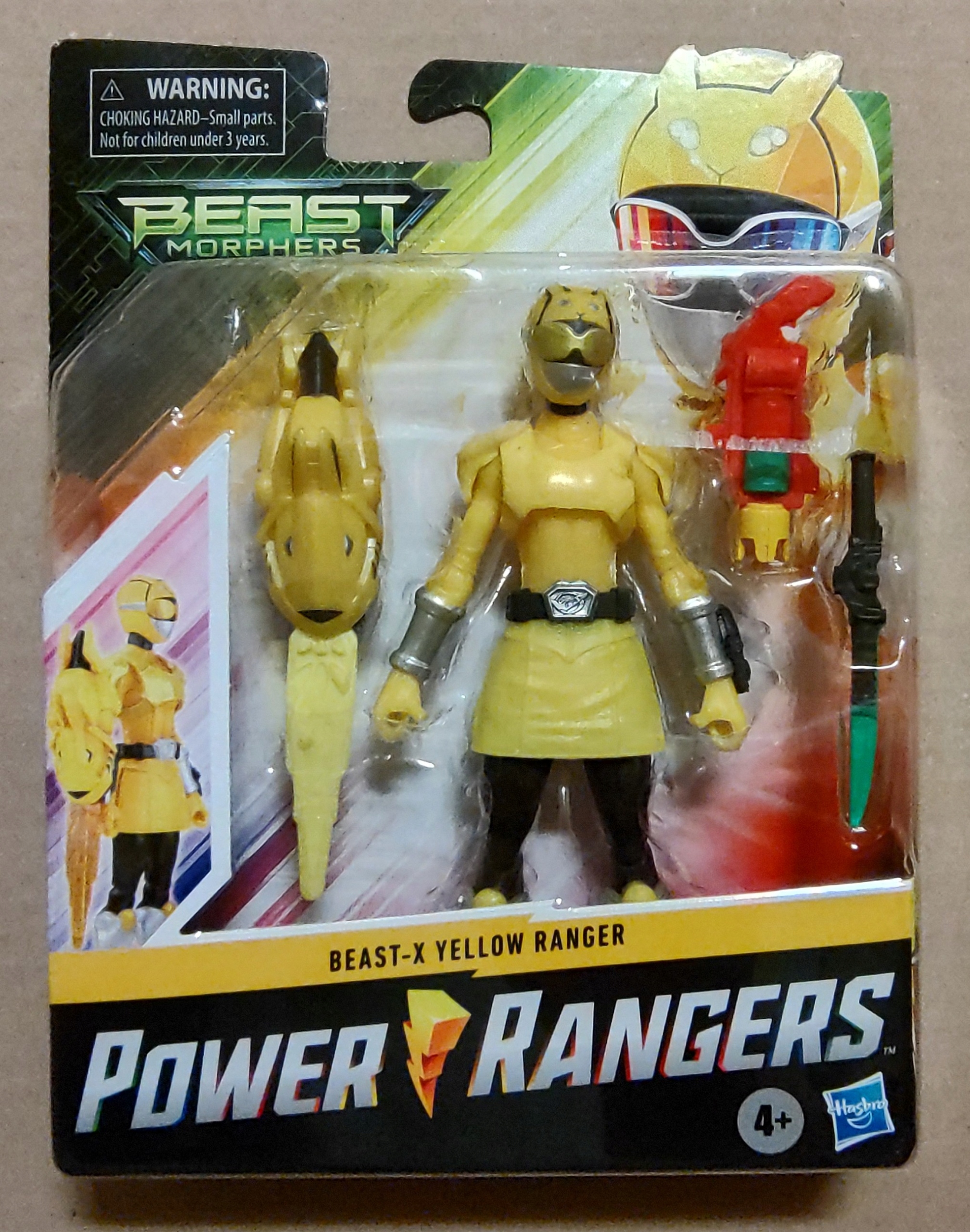 POWER RANGERS FIGURKA BEAST YELLOW ŻÓŁTY RANGER • Cena, Opinie - Allegro