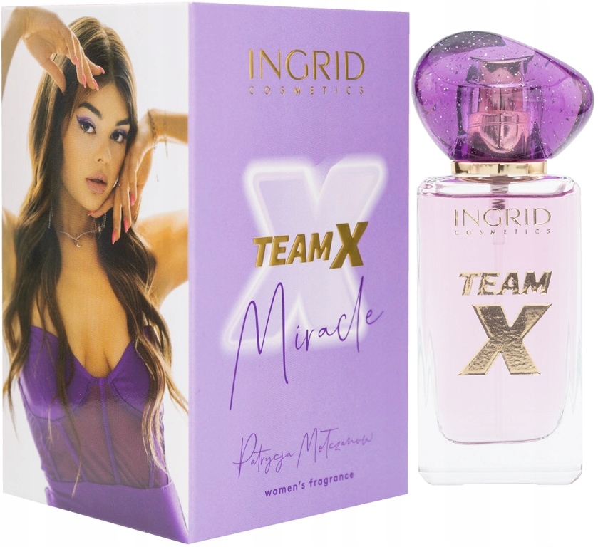 INGRID COSMETICS TeamX woda perfumowana Juicy 30ml • Cena, Opinie - Allegro