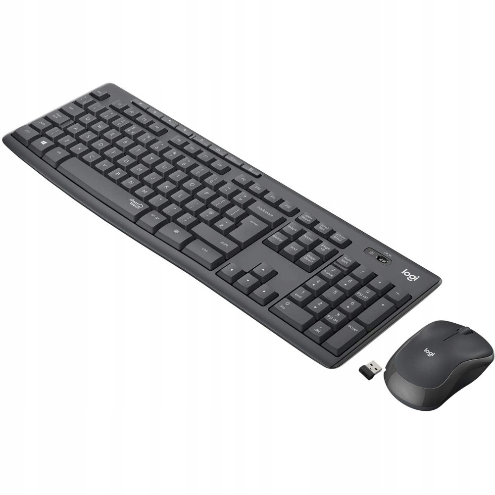 ZESTAW CICHA KLAWIATURA I MYSZKA LOGITECH MK295 - Sklep, Opinie, Cena w Allegro