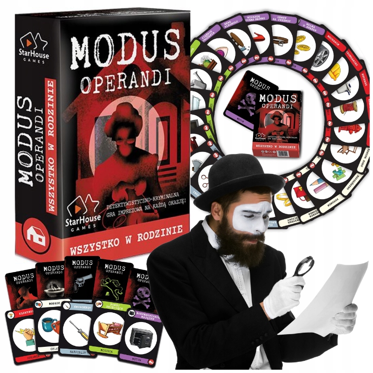Gra planszowa StarHouse Games Modus Operandi Wszystko w rodzinie - Stan ...