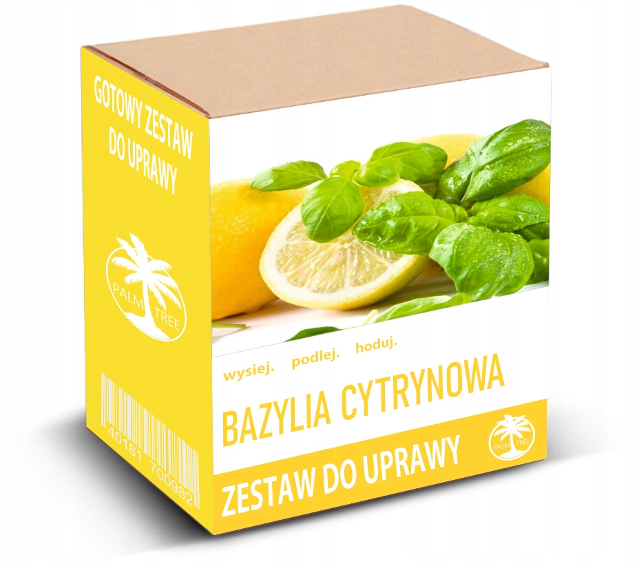 Zestaw do Uprawy BAZYLIA CYTRYNOWA przyprawa zioła (bazylia cytrynowa ... Zestaw do Uprawy BAZYLIA CYTRYNOWA przyprawa zioła (bazylia cytrynowa ...