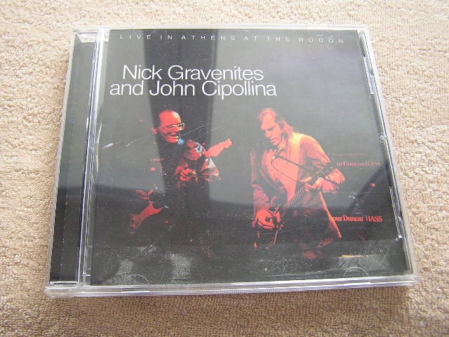 Live In Athens At The Rodon Nick Gravenites And John Cipollina CD ...