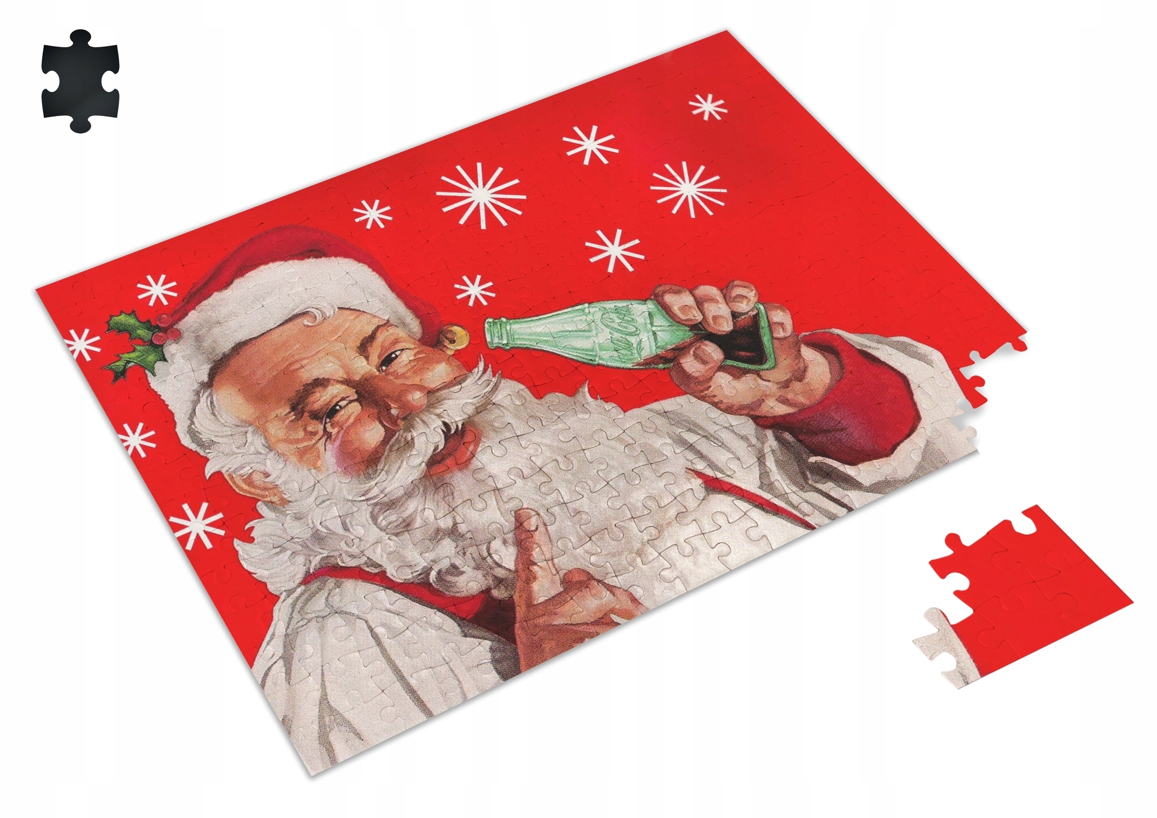 PUZZLE Mikulás Coca Cola Karácsonyi + NÉV Doboz A3 252 db-os #9, (5906249111918) • Ár ...