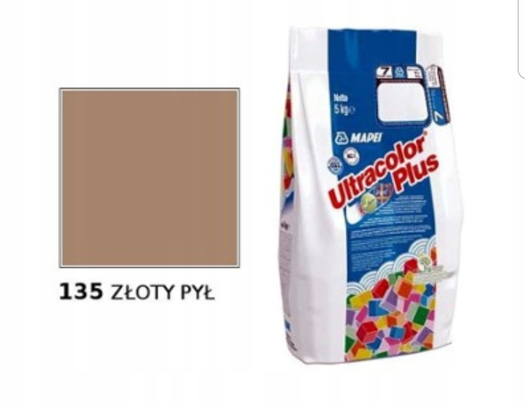Fuga elastyczna Mapei brązowy 135 złoty pył 2 kg (8022452076893) • Cena ...