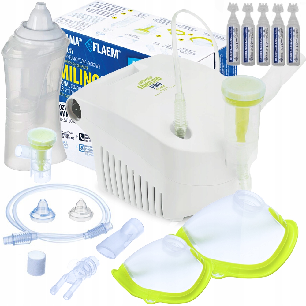 NOVAMA FAMILINO PRO BY FLAEM Inhalator dolnych i górnych dróg ...