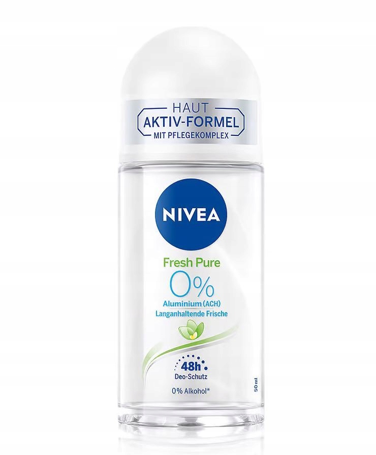 Nivea Deo Roll-on Fresh Pure 50 ml dezodorant w kulce • Cena, Opinie - Allegro