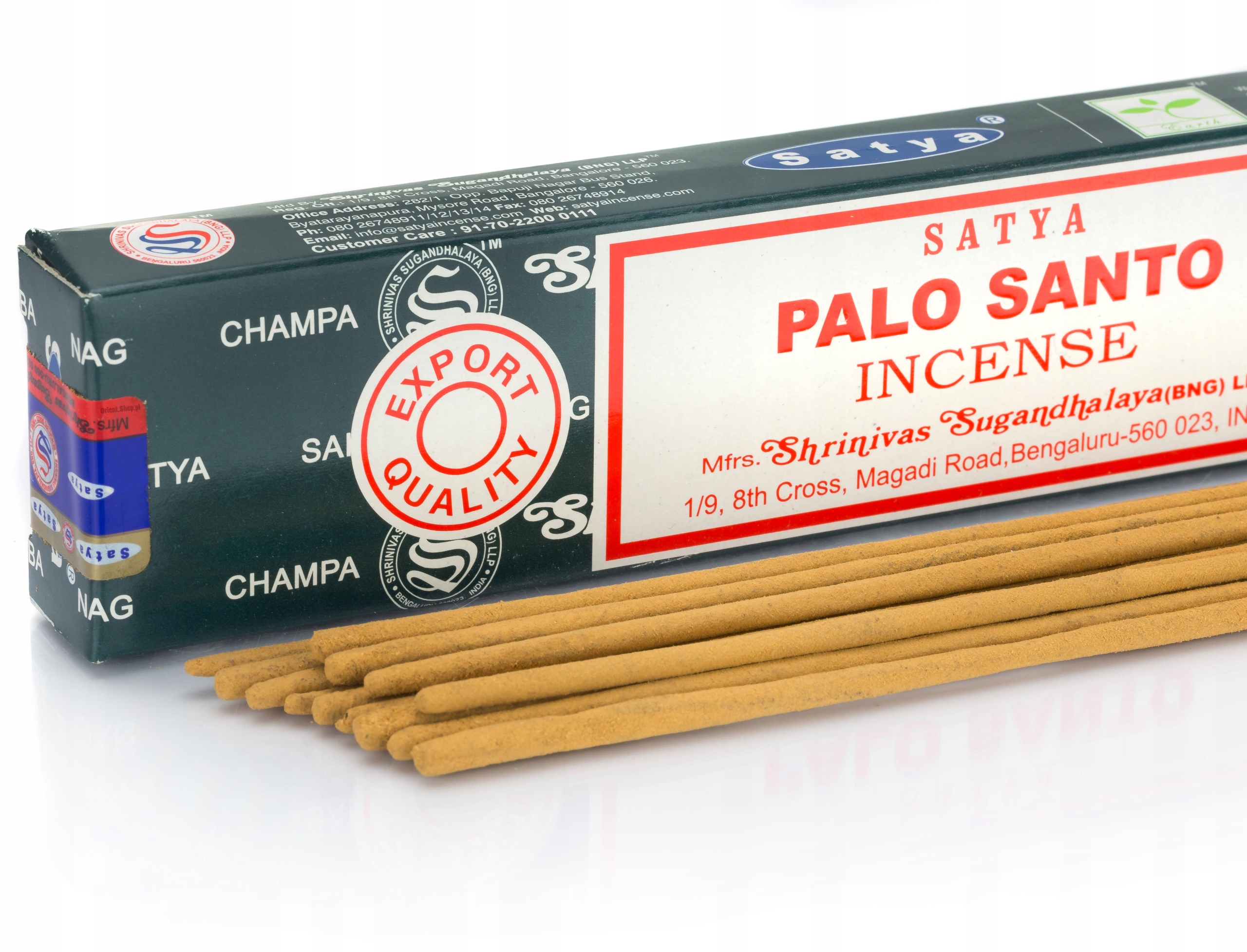 NATURALNE KADZIDEŁKA NAG CHAMPA SATYA Palo Santo (0987) • Cena, Opinie ... NATURALNE KADZIDEŁKA NAG CHAMPA SATYA Palo Santo (0987) • Cena, Opinie ...
