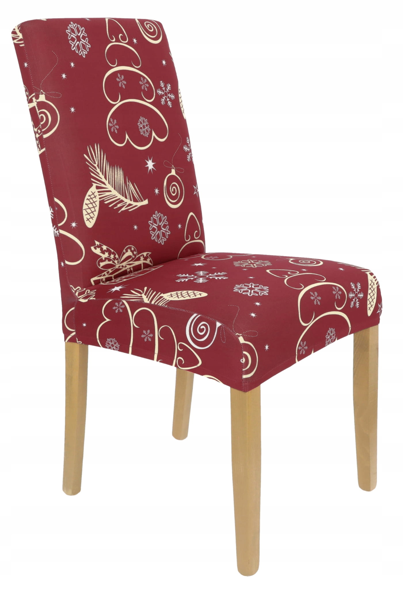 Poťah na stoličku Ubieramy-meble červený - Allegro