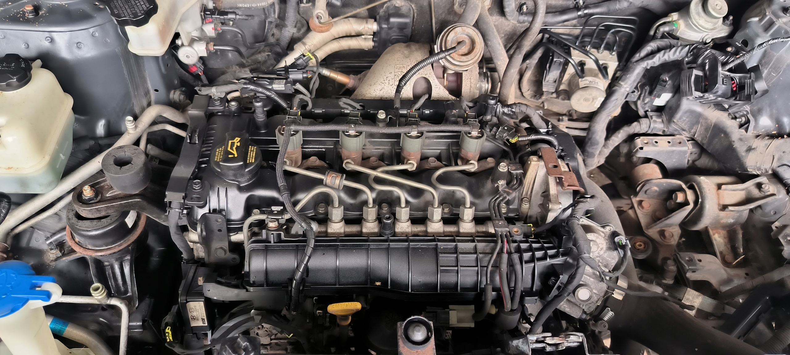 SILNIK KOMPLETNY KIA SPORTAGE III HYUNDAI IX 35 1.7 CRDI D4FD FILM za ...