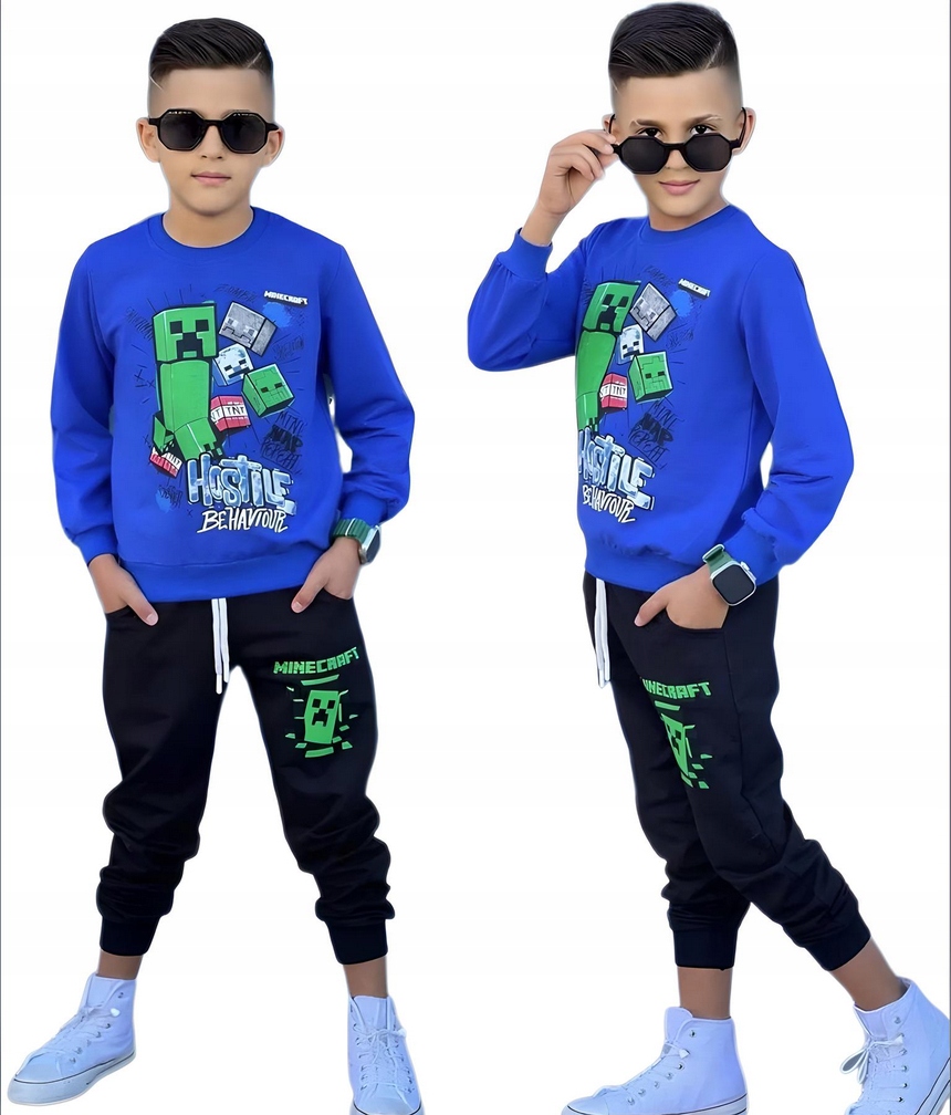 Minecraft - Dětské tepláky, teplákové soupravy - Allegro