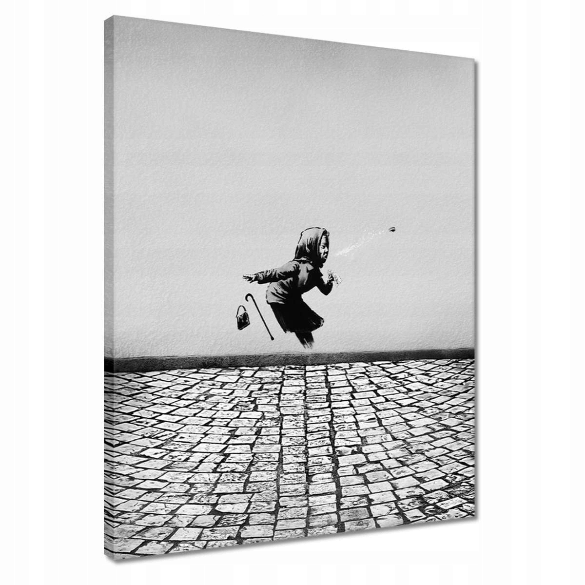 40x50 cm-es Banksy kép - Achoo Nagyi Tüsszent, • Ár, Vélemények - Allegro