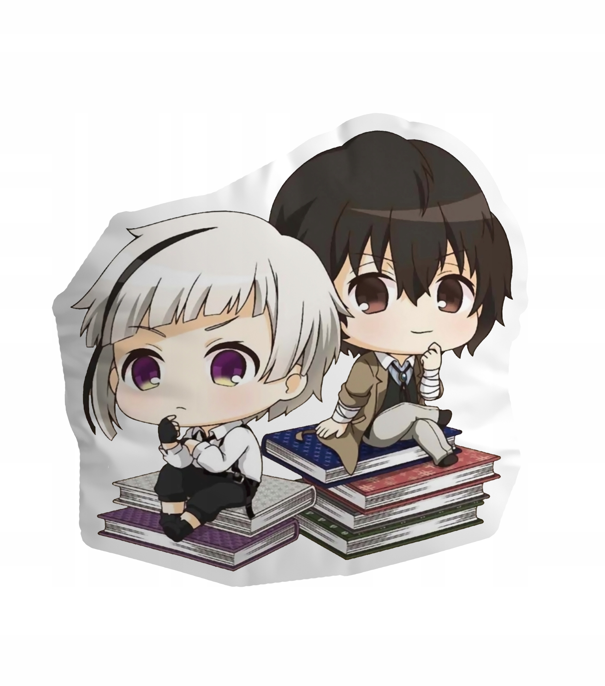 Polštář chibi Bungou Stray Dogs Dazai Atsushi za 600 Kč - Allegro