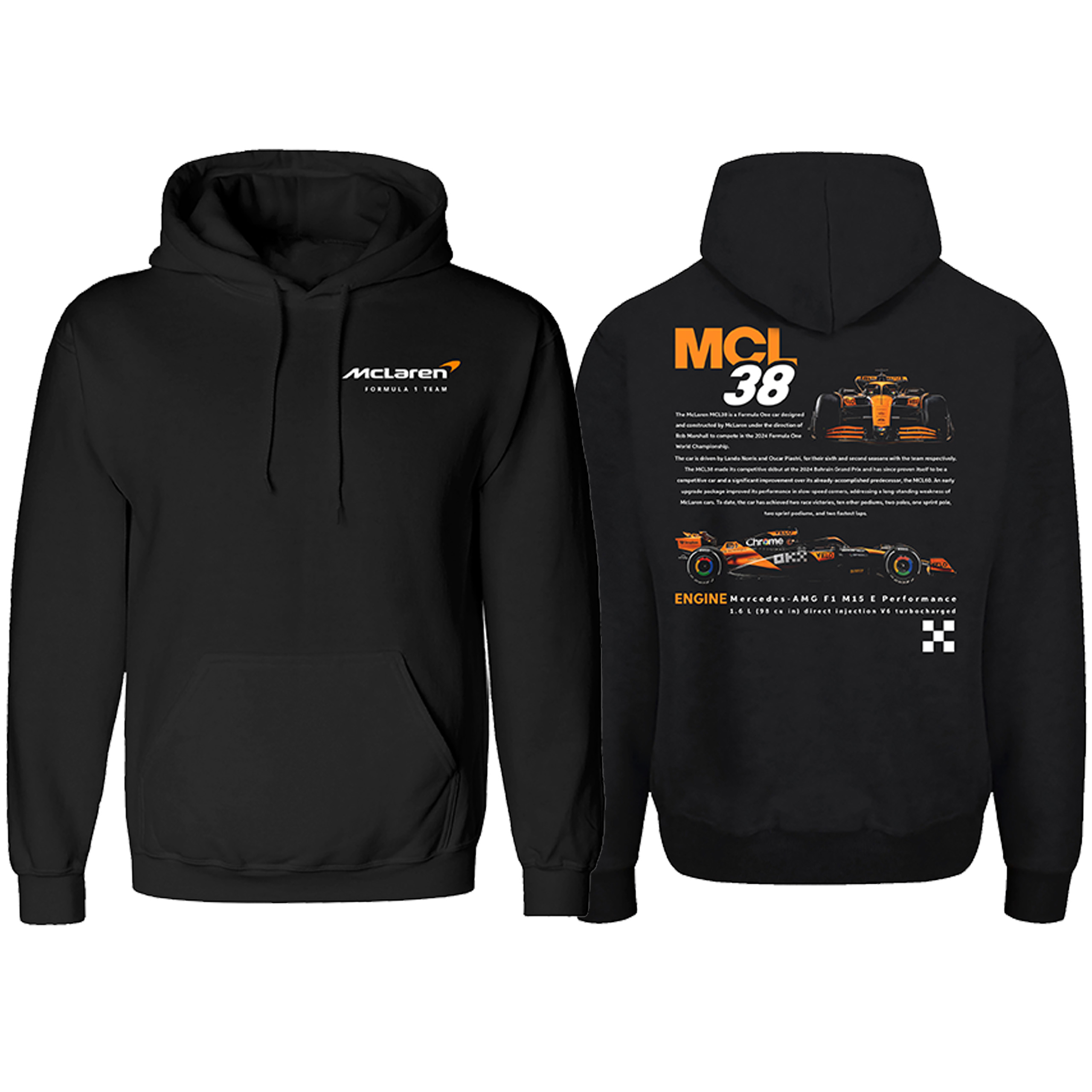 JHK bluza męska Mclaren Racing Team Bluza z kapturem rozmiar S • Cena ...