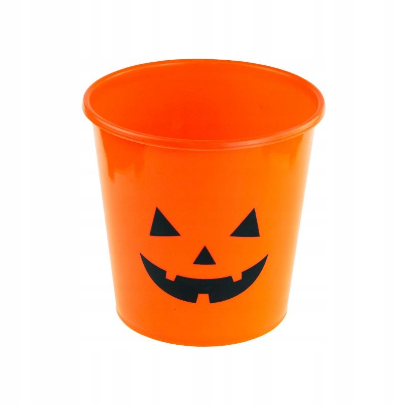 KUBEŁEK WIADERKO HALLOWEEN NA SŁODYCZE DYNIA (5900291547442) • Cena ...