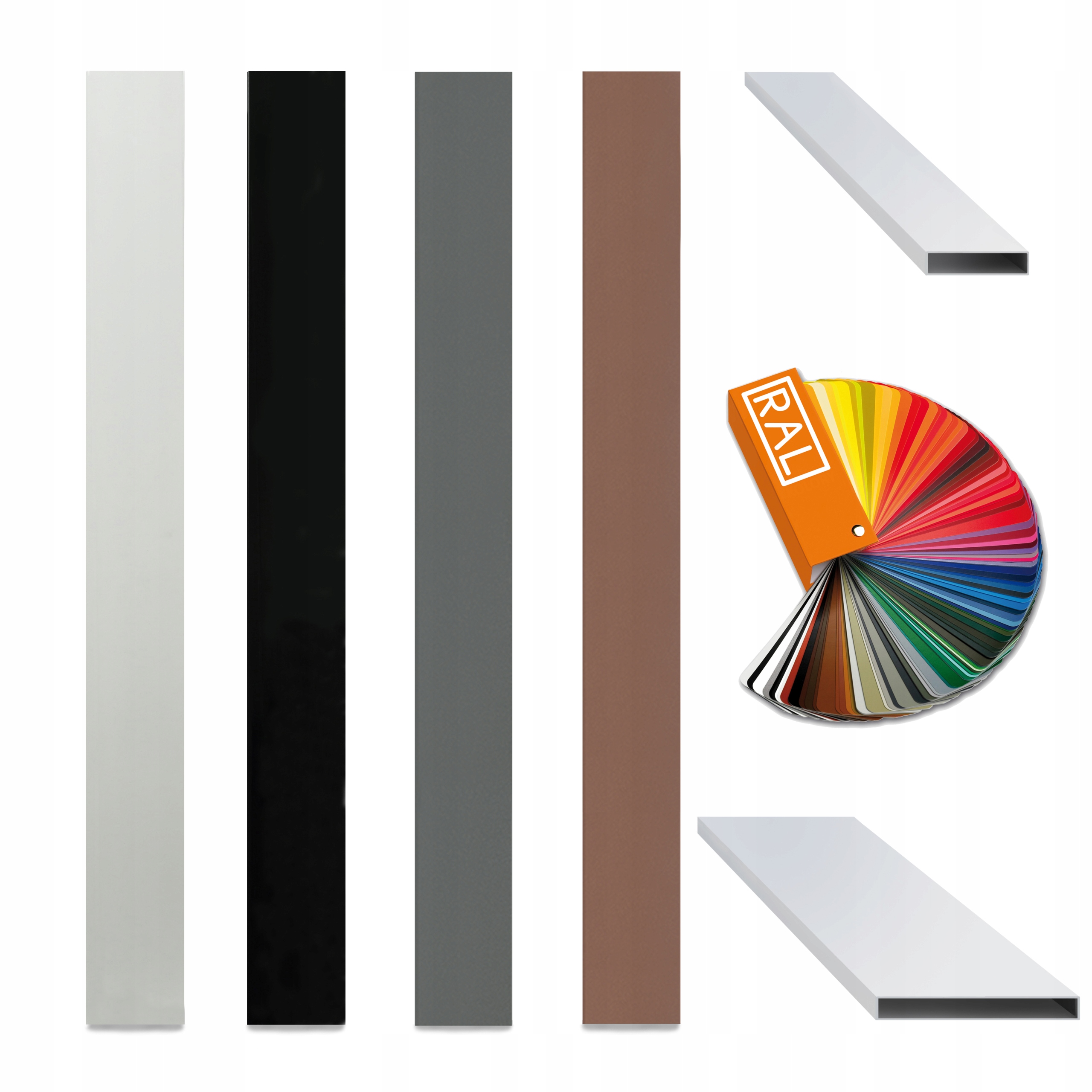 Profil Aluminiowy 200x20 sztacheta 200cm ALU RAL • Cena, Opinie - Allegro