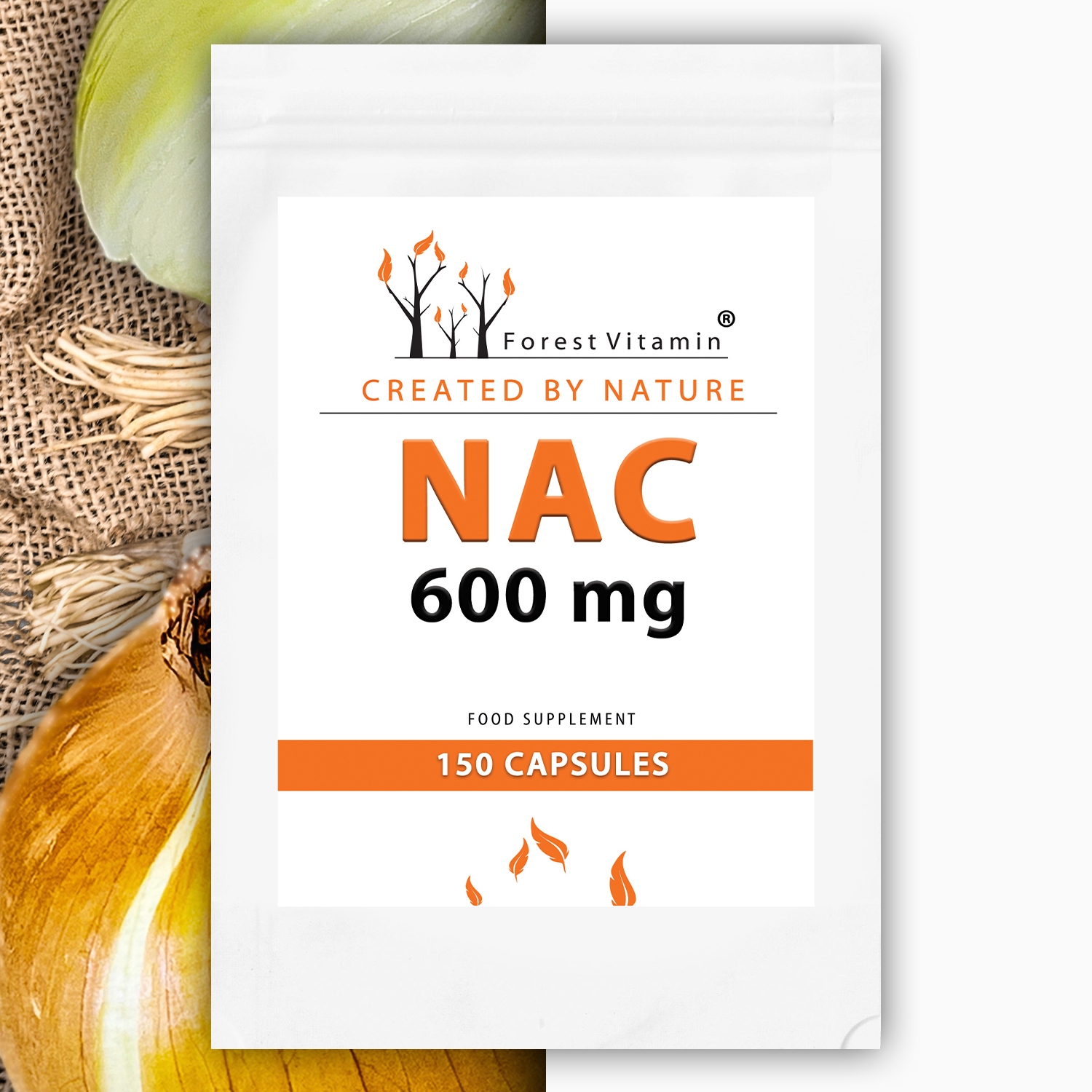 NAC N-ACETYL L-CYSTEINA 600mg USUWA TOKSYNY 150 kaps MOCNY ANTYOKSYDANT ...