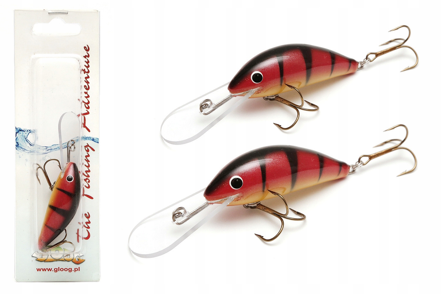 SKUTECZNY KLASYK - WOBLER GLOOG HEKTOR 60SDR PY - 5903900504454 ...