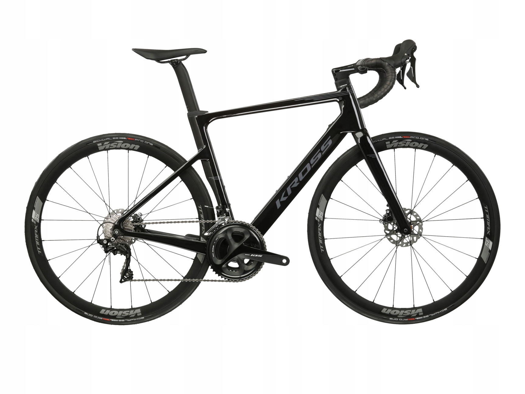 Rower szosowy KROSS VENTO 8.0 DSC rozmiar S Czarny - 5902262027434 - 16696876791 - Allegro