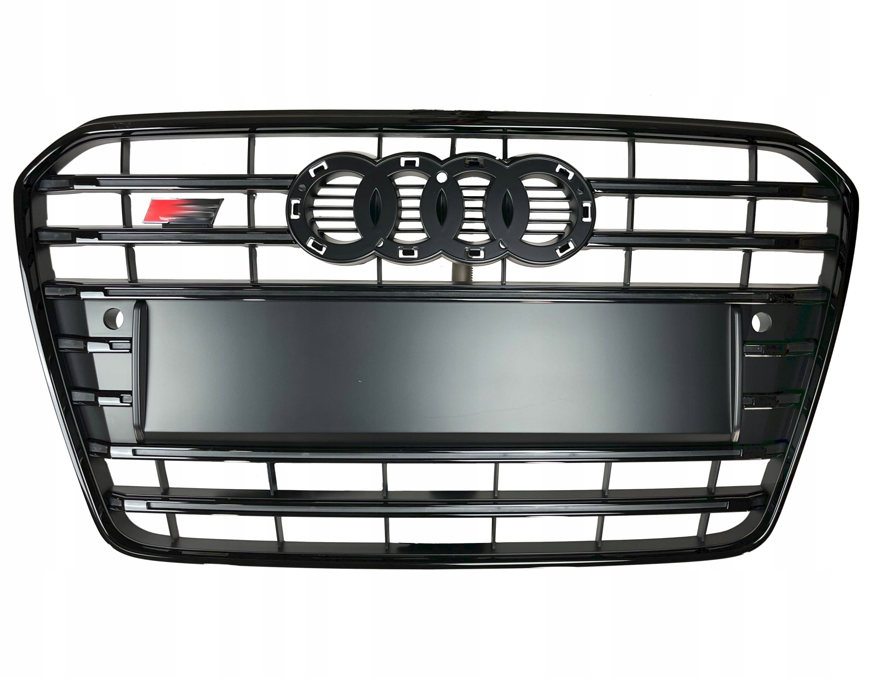 GRILL Atrapa nárazníka AUDI A5 8T LIFT 11-16r S5 LOOK FULL BLACK za 210 ...