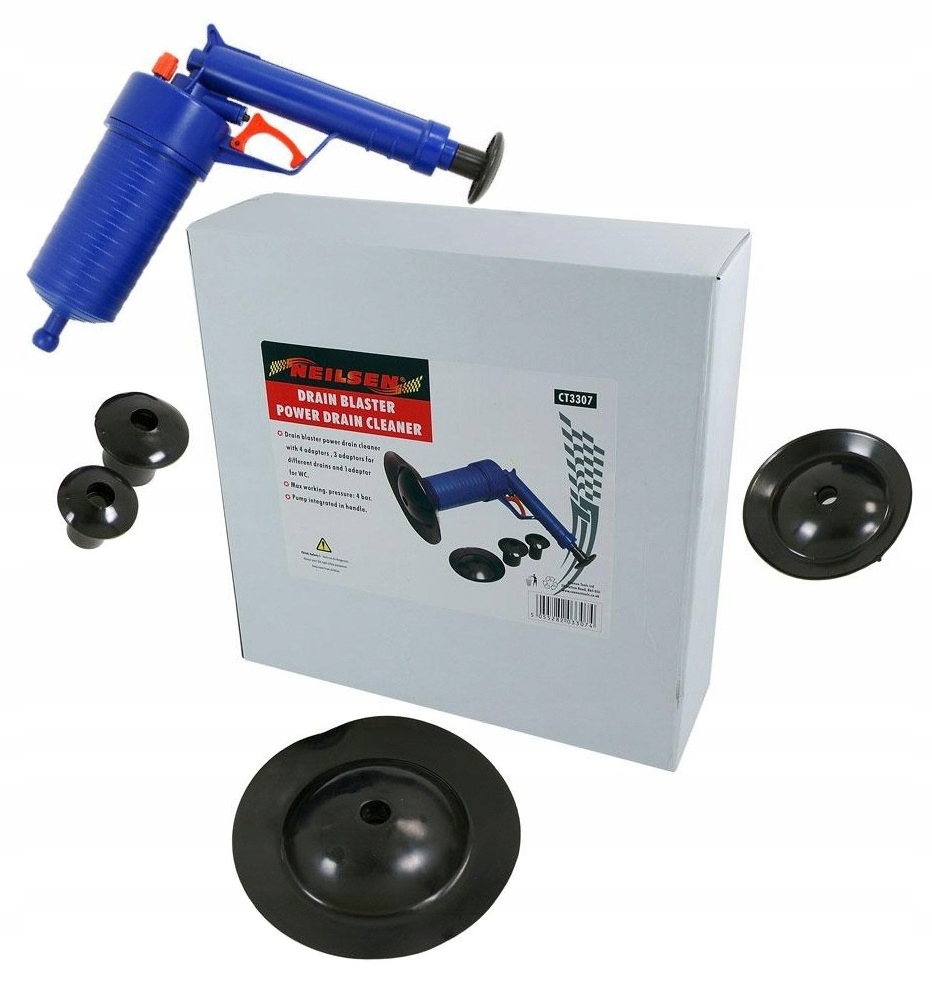 Pistolet do udrażniania rur Neilsen - porównaj ceny - Allegro.pl