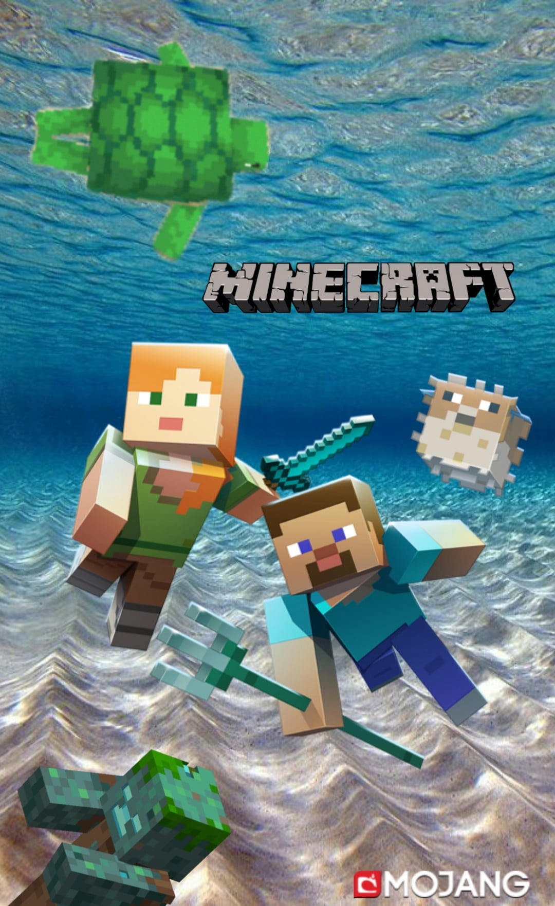 OPŁATEK NA TORT Jedlý výtlačok Minecraft World Maxi Steve &Alex + MENO ...