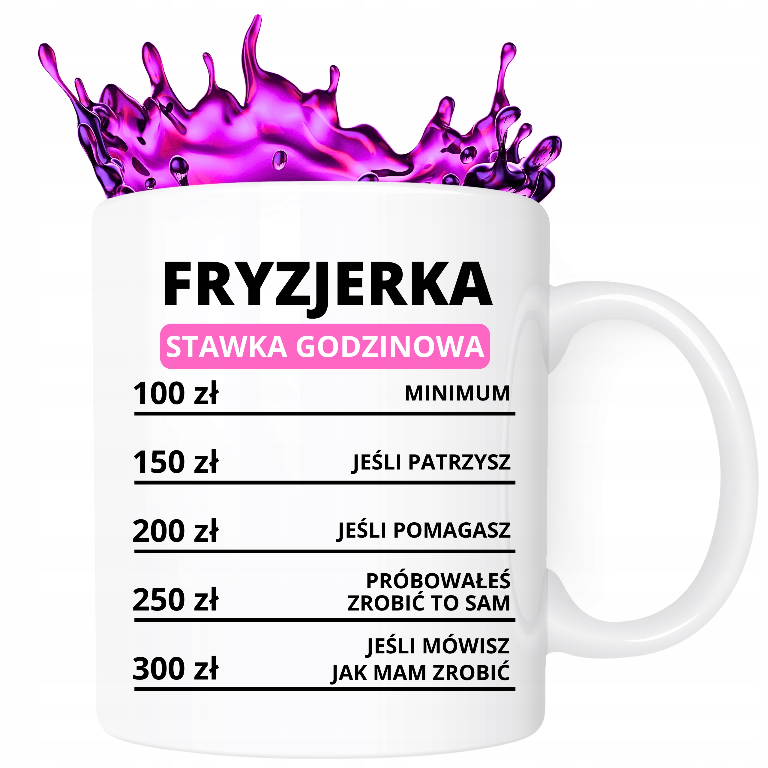 KUBEK DLA FRYZJERKI STAWKA GODZINOWA NA PREZENT (PREZENT DLA FRYZJERKI ... KUBEK DLA FRYZJERKI STAWKA GODZINOWA NA PREZENT (PREZENT DLA FRYZJERKI ...