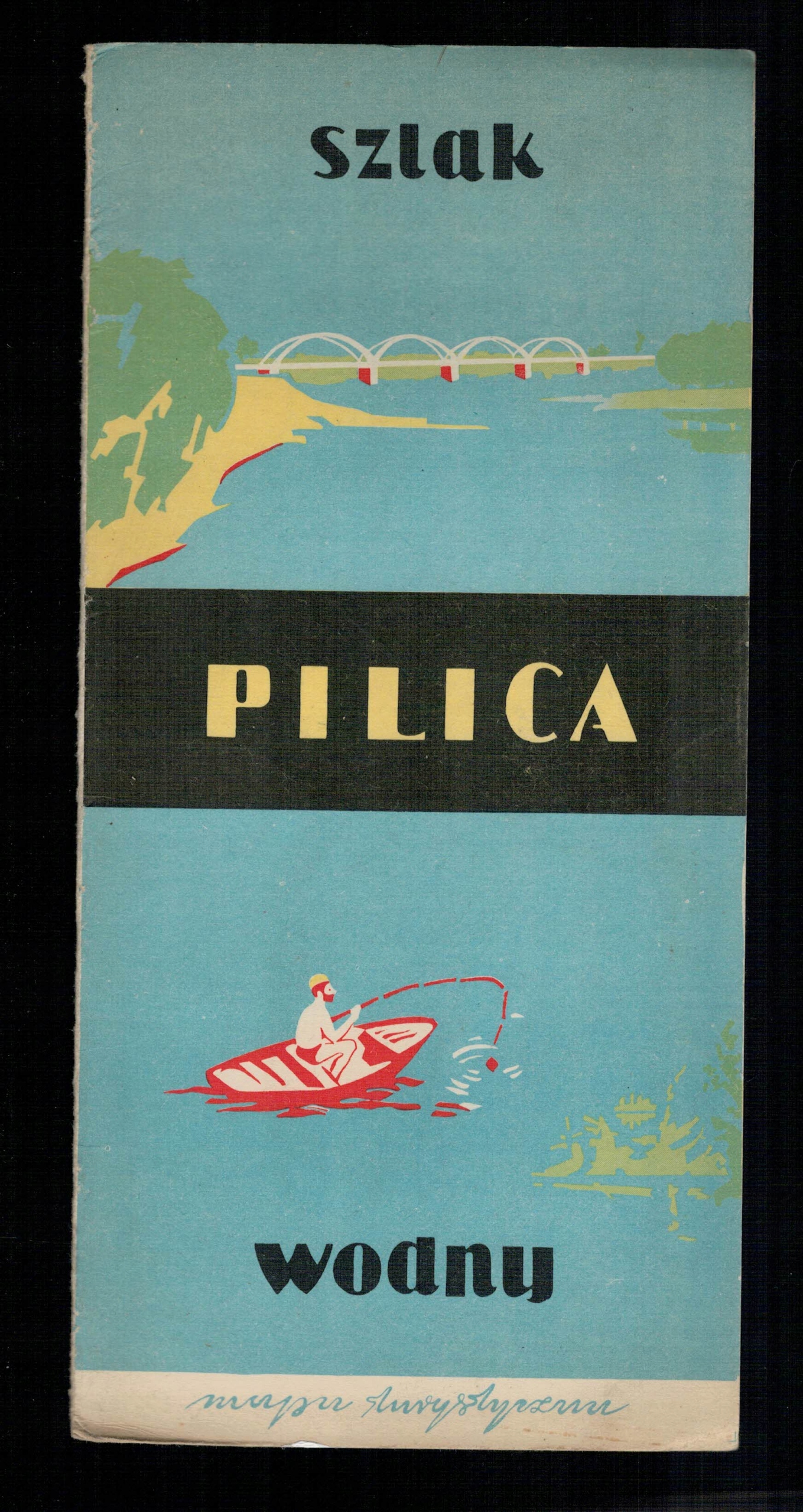 Szlak wodny Pilica Mapa turystyczna #B/M • Cena, Opinie • Polska ...