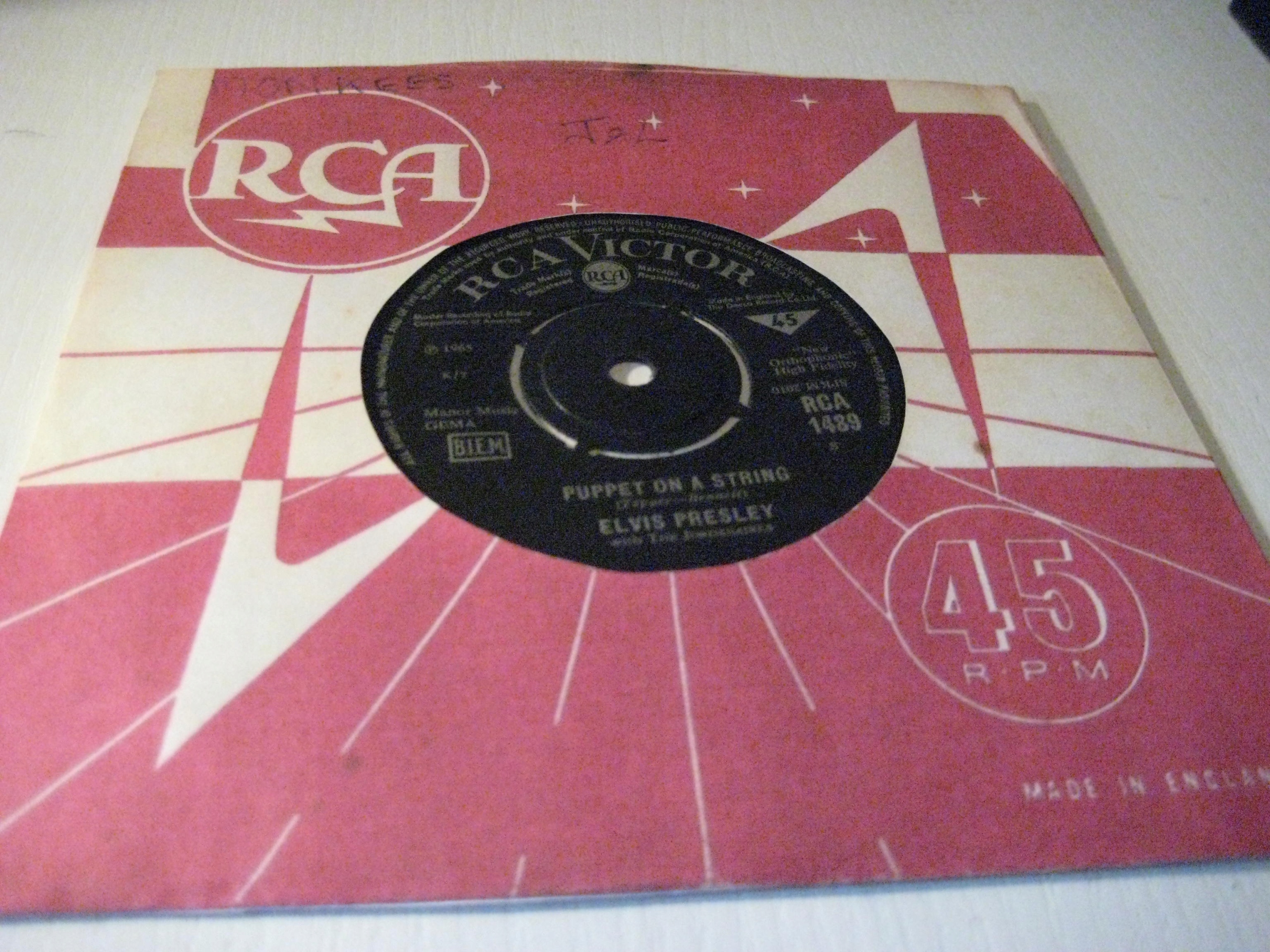 Elvis Presley - Puppet On The String SP/ UK/ 17907364122 - Sklepy ...