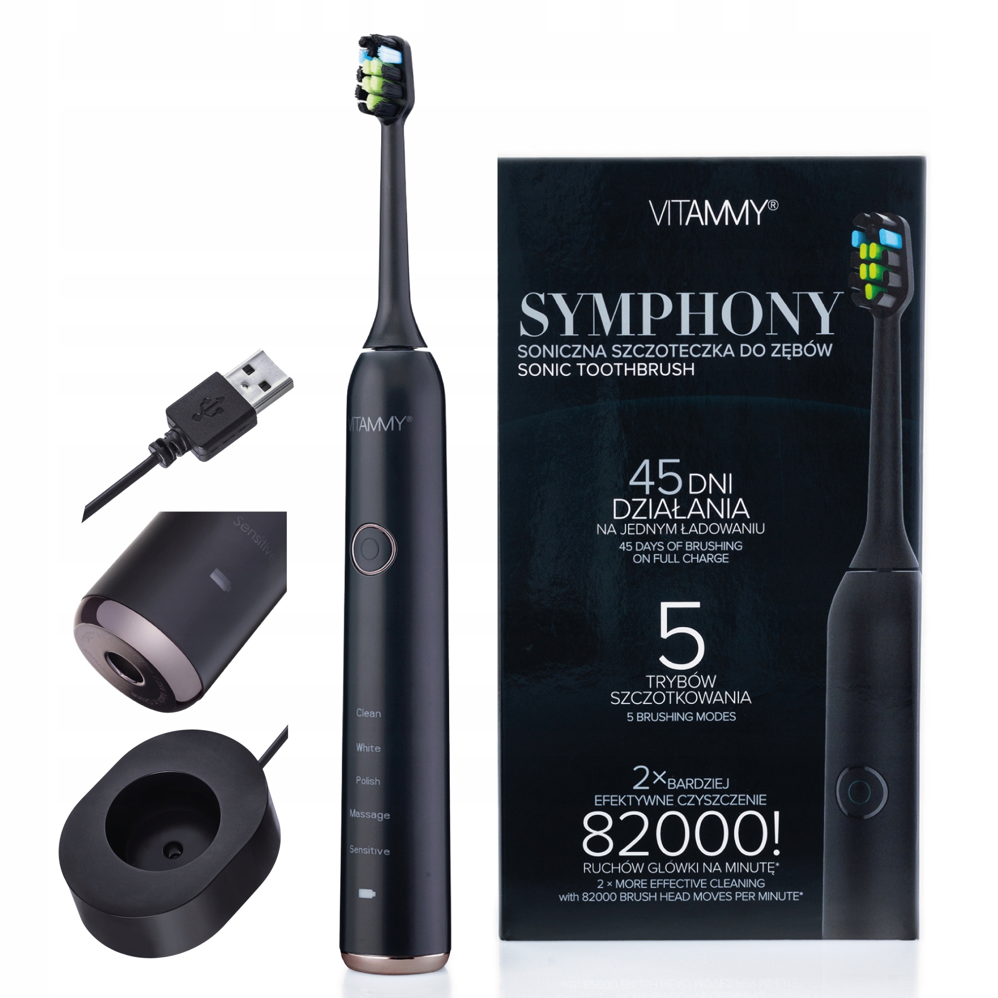 Szczoteczka Vitammy Końcówki - Szczoteczki do zębów - Allegro.pl