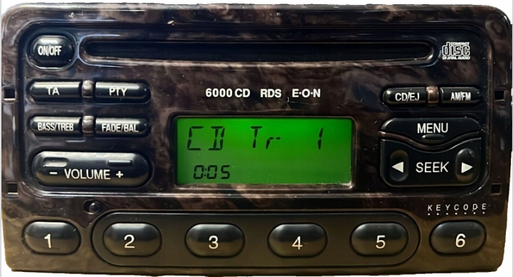 RADIO FABRYCZNE FORD 6000 CD FORD FOCUS MK1 KOD SPRAWNE - Sklep, Opinie ...