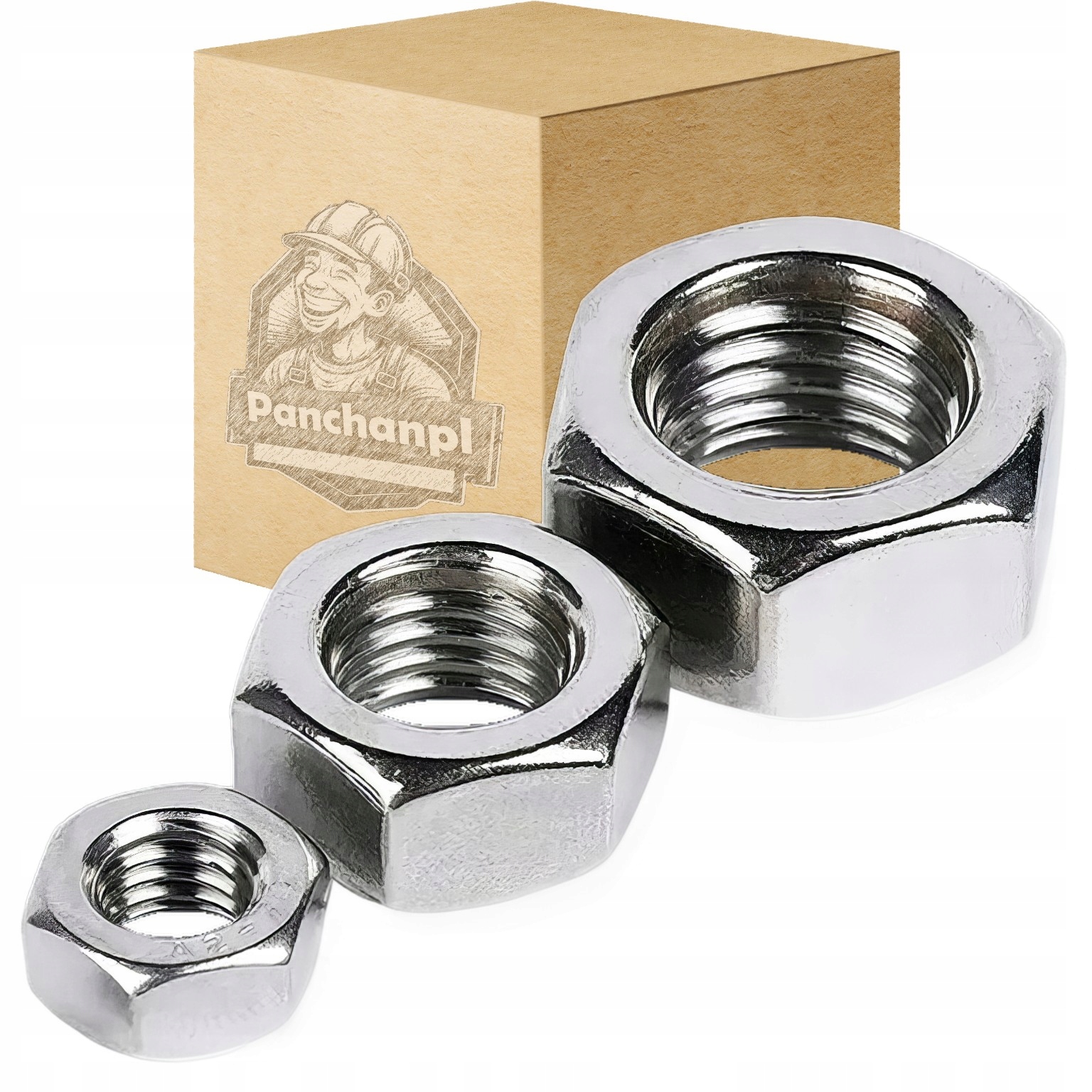 NAKRĘTKA SZEŚCIOKĄTNA M16 DIN934 KL.8 OCYNK 1KG PANCHANPL • Cena ...