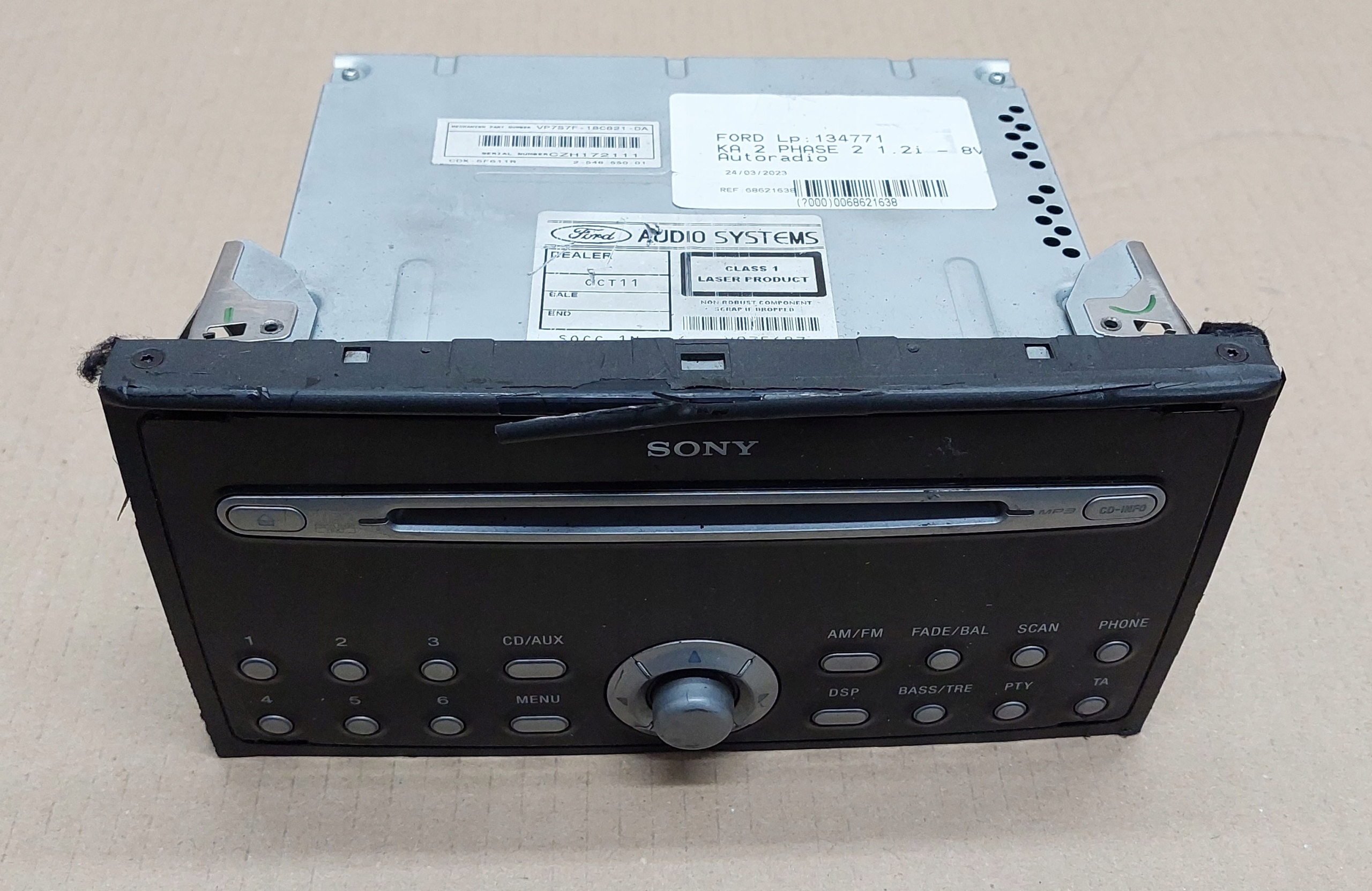 Radio Ford Mondeo Mk3 VP7S7F-18C821-DA za 150 zł z Pleszew - Allegro.pl - (14719738655)