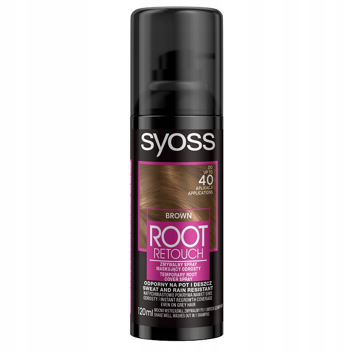 Syoss Root Retoucher Maskowanie Odrostów Brąz (9000101052978) • Cena ...
