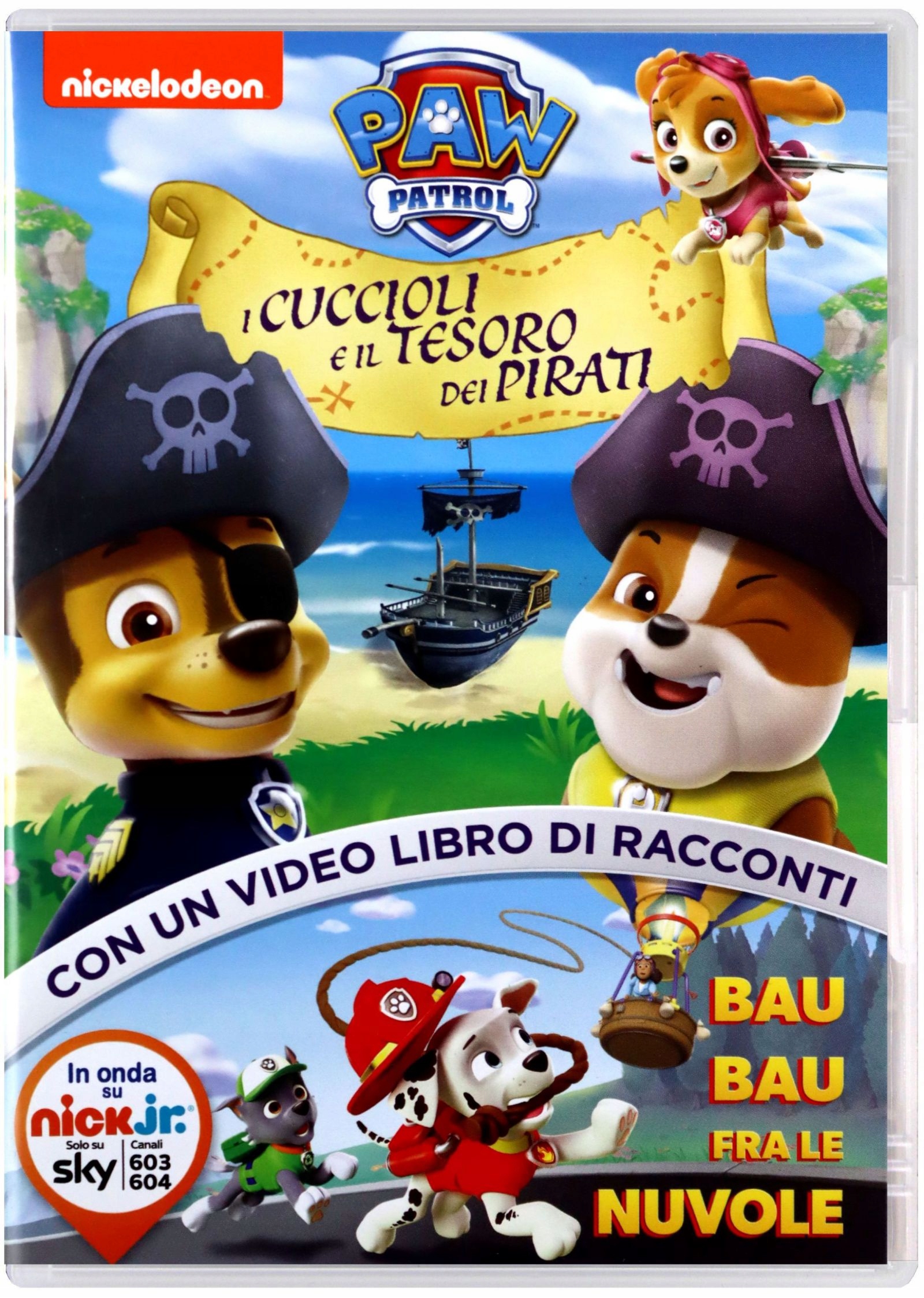 Paw Patrol: Pups and the Pirate Treasure płyta DVD 17536883969 - Sklepy ...