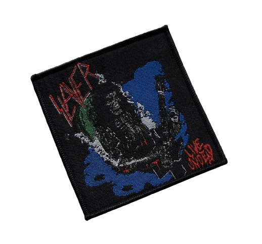 Hímzett felvarró SLAYER - Live Undead za 3855.00HUF-ért - Allegro