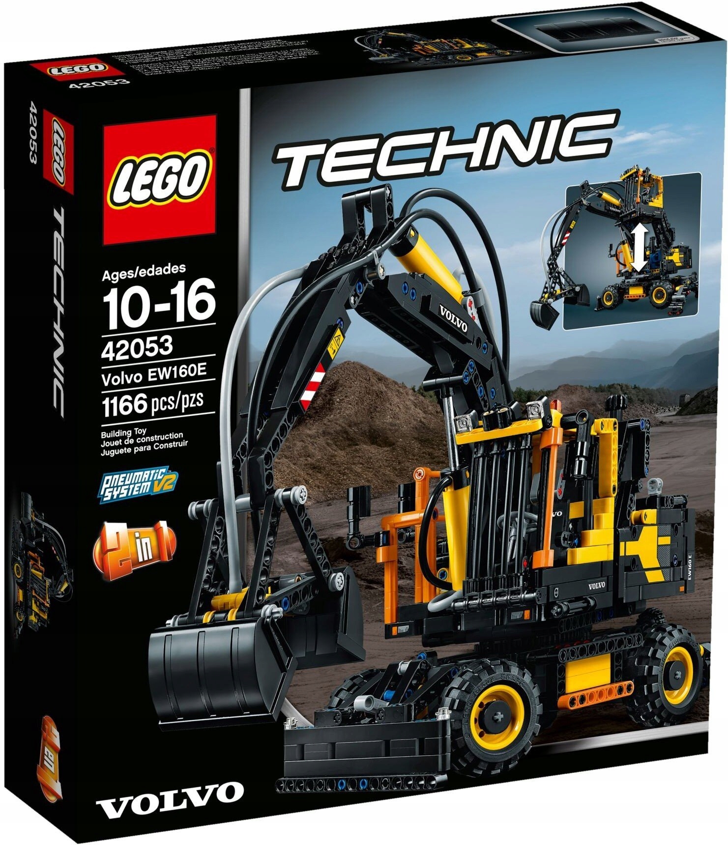 LEGO Technic 42053 Volvo EW160E (5702015592055) • Cena, Opinie ...