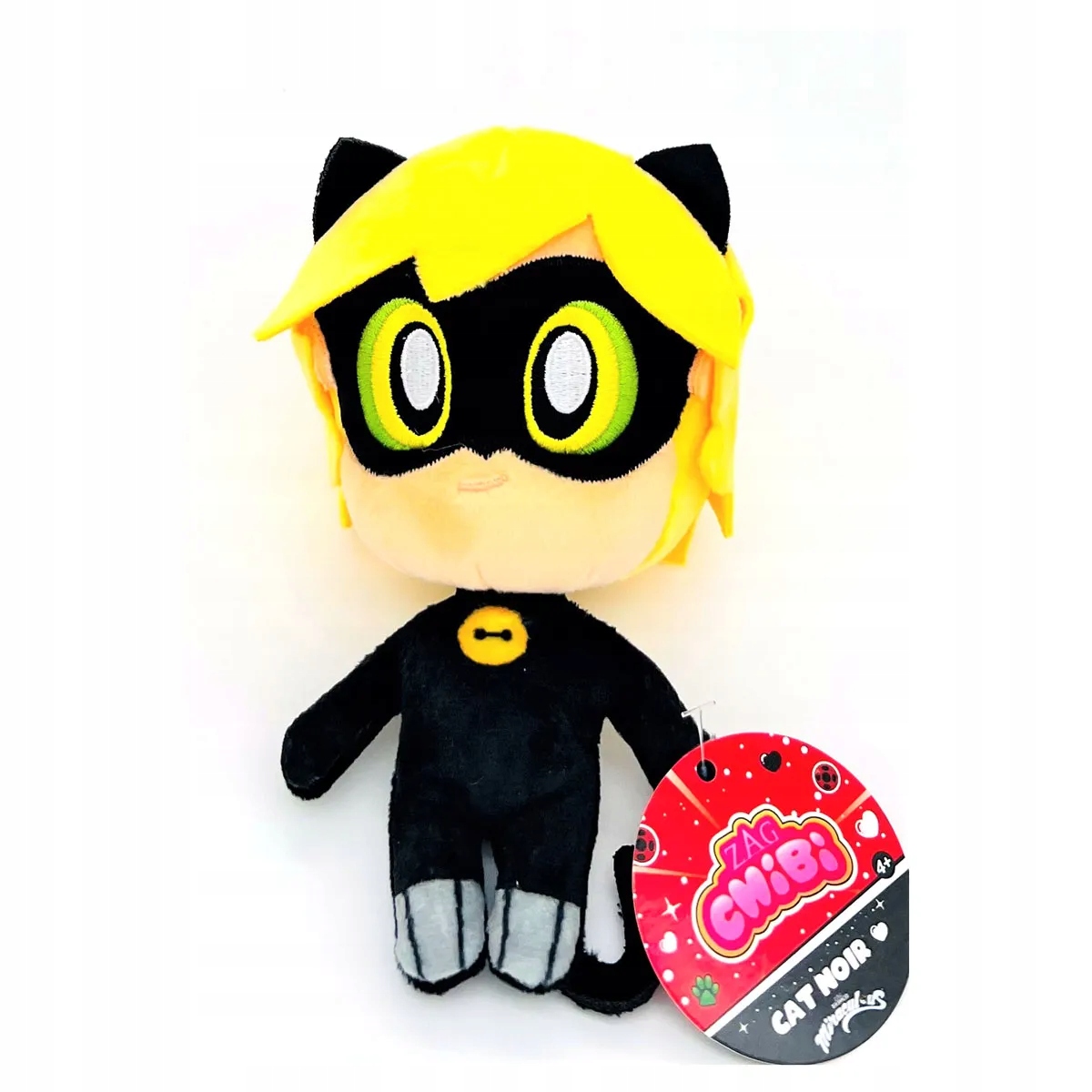 MIRACULOUS BIEDRONKA I CZARNY KOT Chibi Cat Noir 15119022086 - Allegro.pl